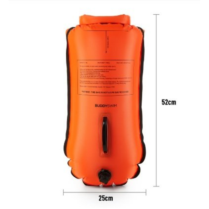 Boya de seguridad agua abiertas CSW 28L Buddyswim